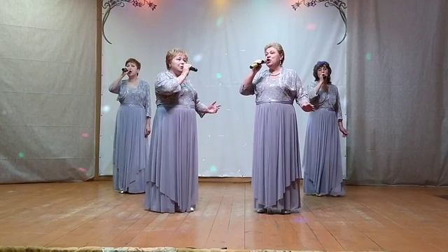 СИНИЙ ЛЁН. КВАРТЕТ. (Валентина Кудрявцева. Валентина Старкова. Елена Коржавина. Надежда Кутишкина).