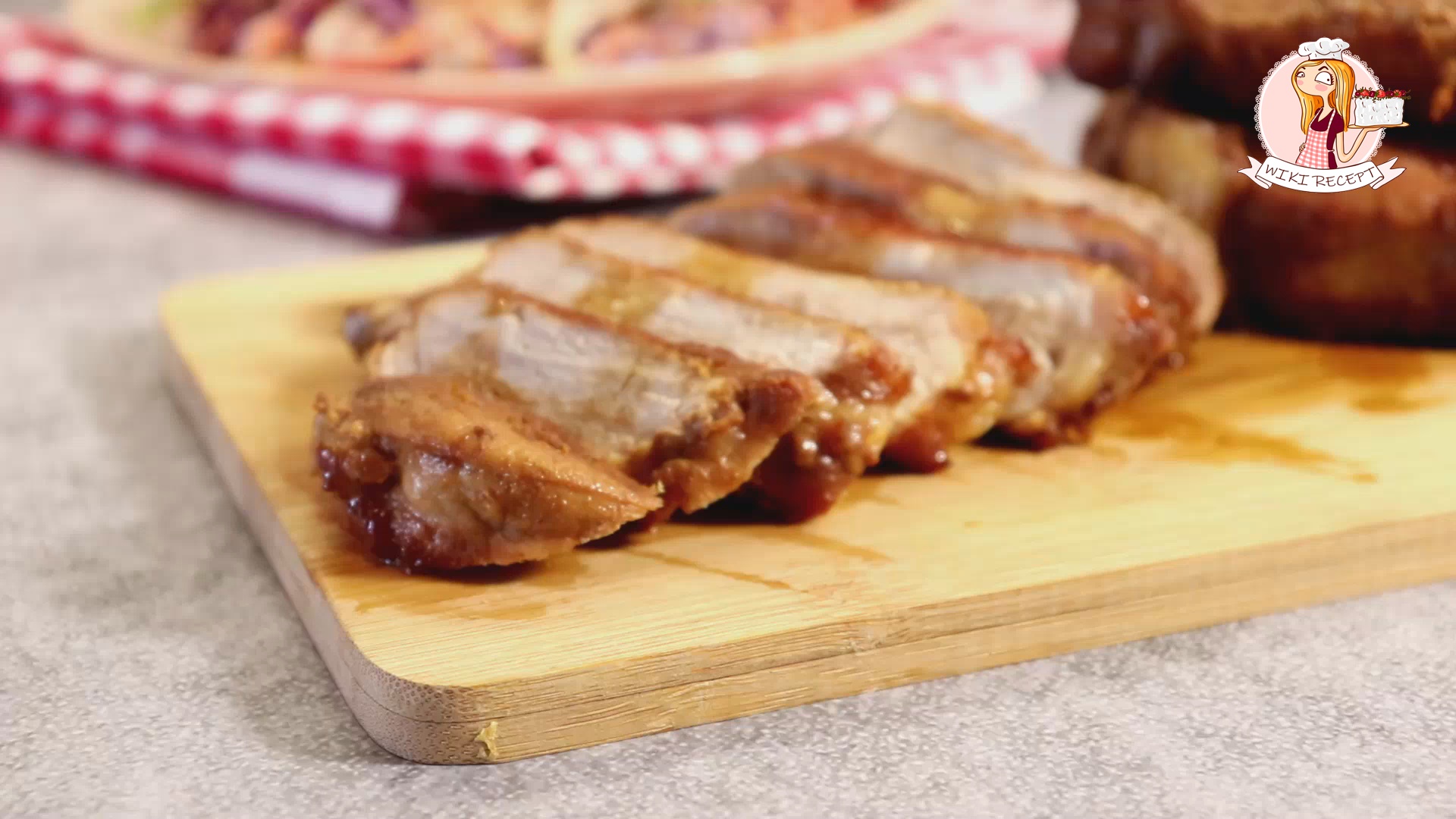 СВИНИНА в СОЕВОМ СОУСЕ с медом на сковороде