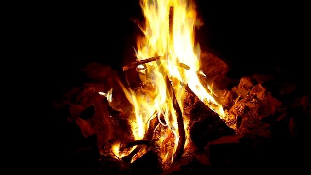 Эдгар Тунияц Ночь у костра. Night by the fire