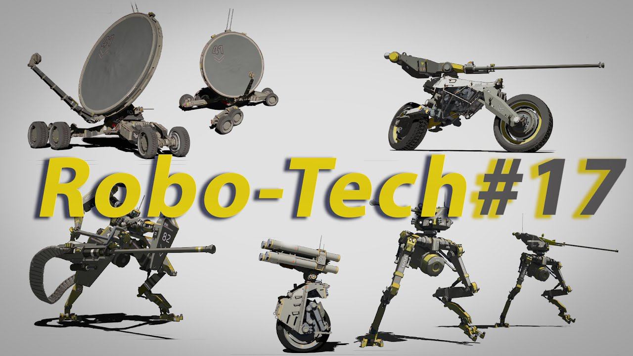 Blender#3D#Моделим#Robo-Tech#MidPoly#Блокинг#17