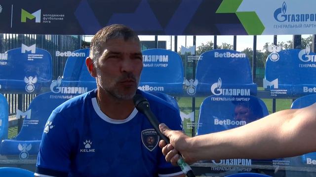 МФЛ. 14-й тур. Строгино - Спартак. Интервью