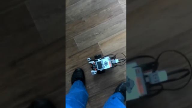 Испытание датчика Лего робота,часть 4