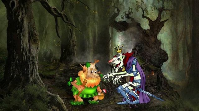 Баба Яга и Сплетня  современная сказка для взрослых