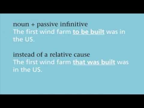 Review Infinitive clauses – Mode preview – Module 12 Relativ
