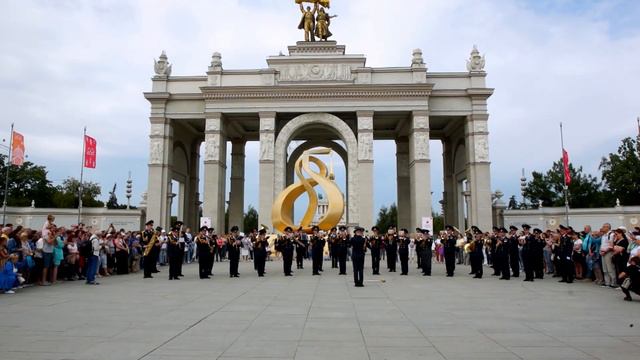 Оркестр ВВ МВД Беларуси на ВДНХ - Спасская Башня 2024