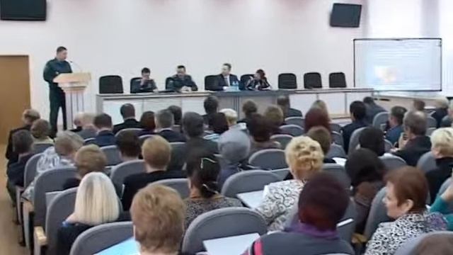 Руководители МЧС подвели итоги года.  Январь 2011 год.