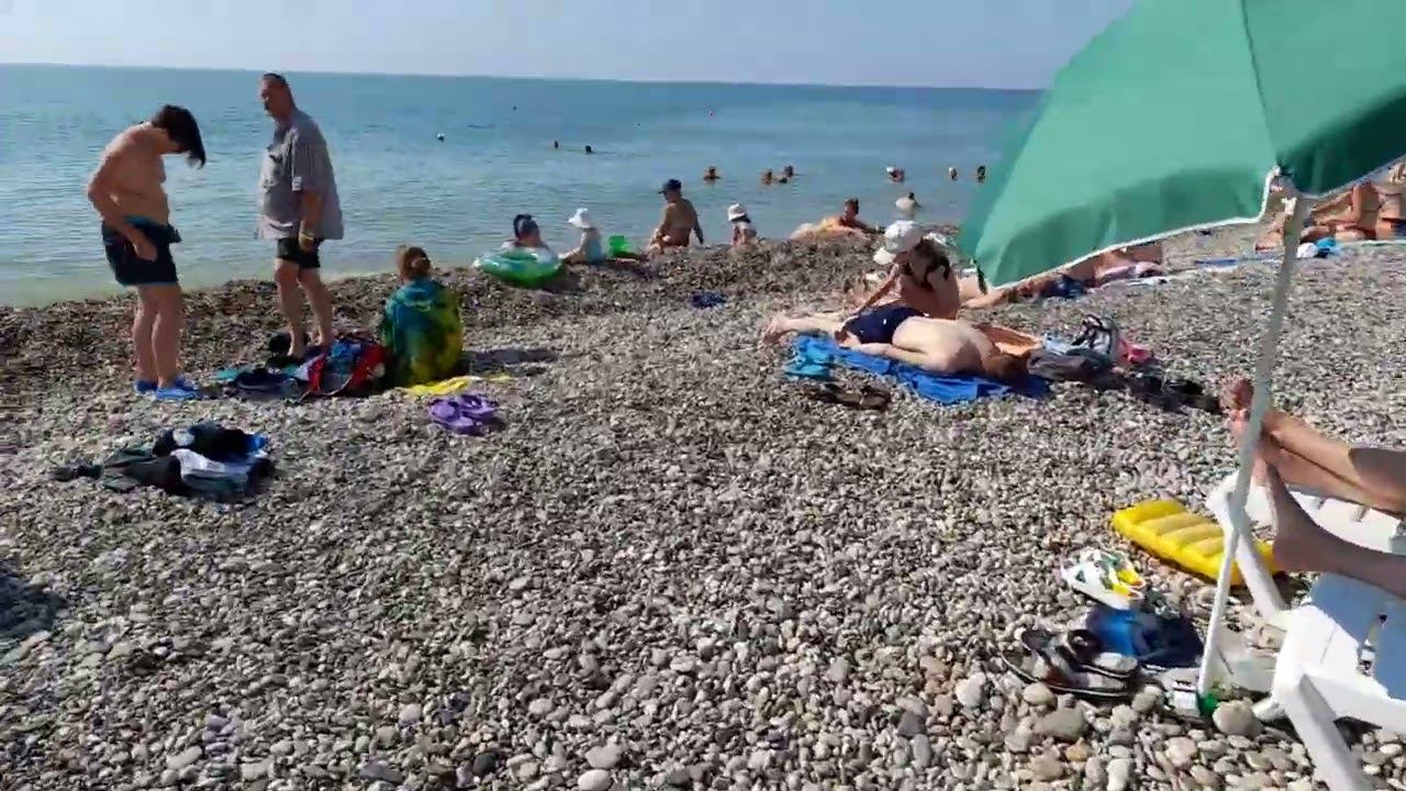 пляж и море