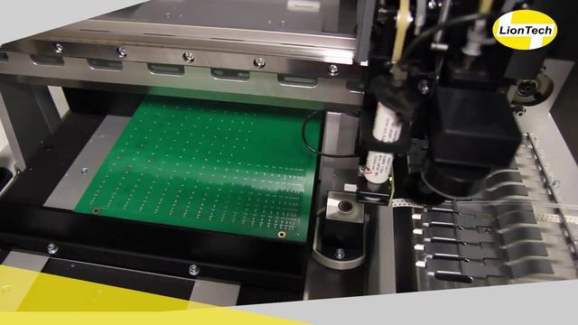 Установщик компонентов Mx70. Расстановка компонентов на плату IPC