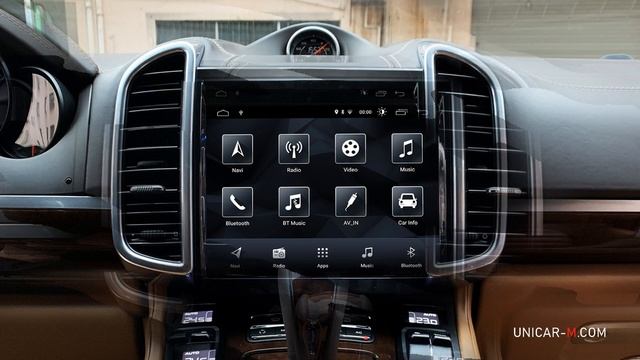 Porsche Cayenne CDR 3.1 &  PCM 3.1 замена штатного головного устройства.mp4