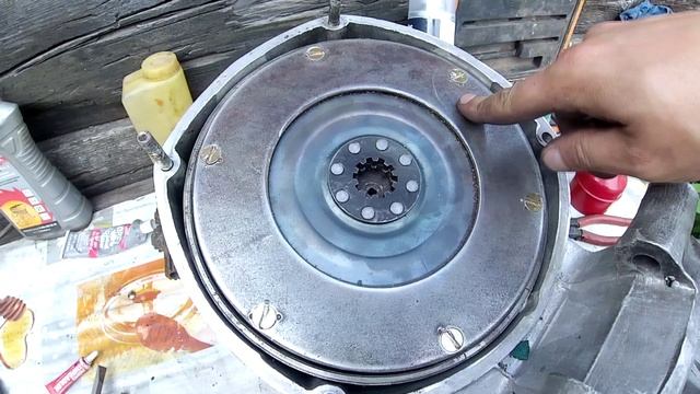 Сборка установка сцепления (Урал)