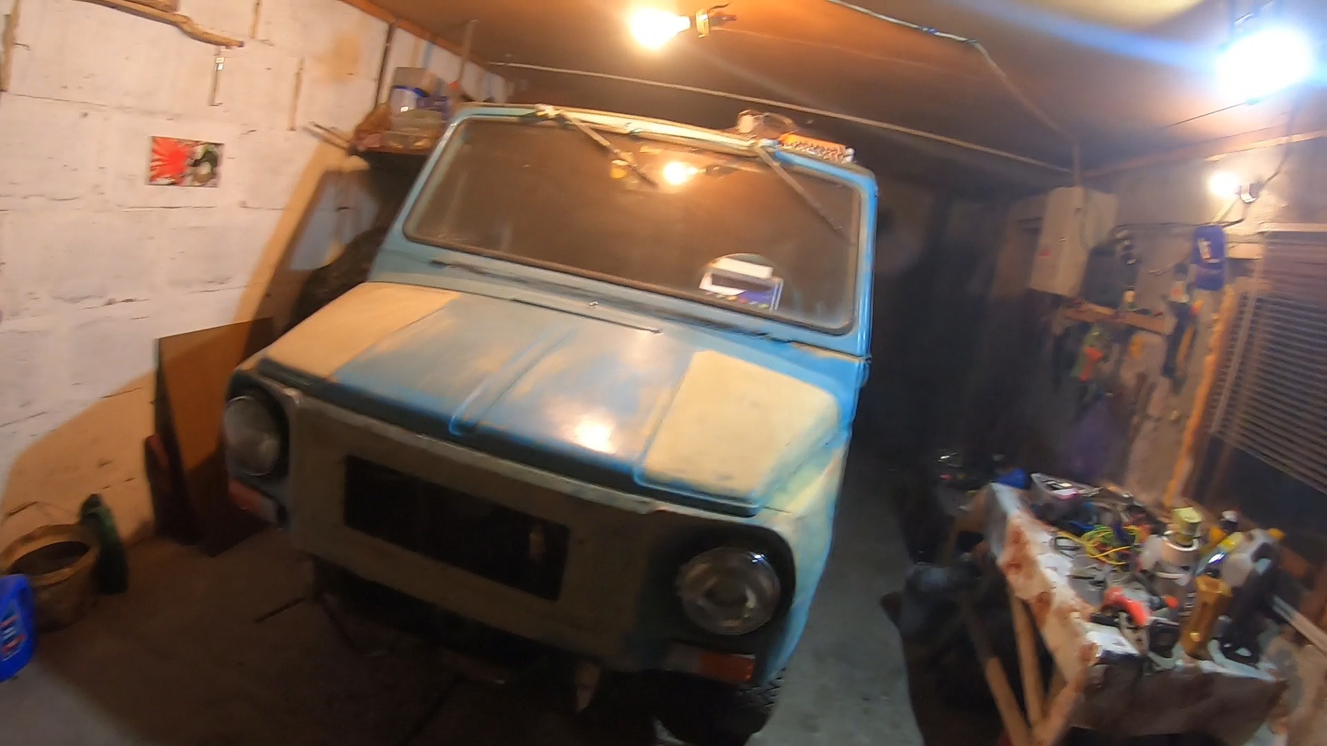 ЛуАЗ 969М Проект Луизиана Гаражные будни