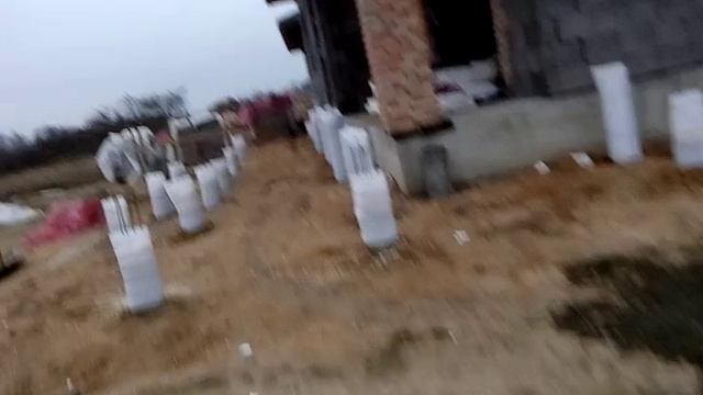 Утепление свай ТИСЭ.