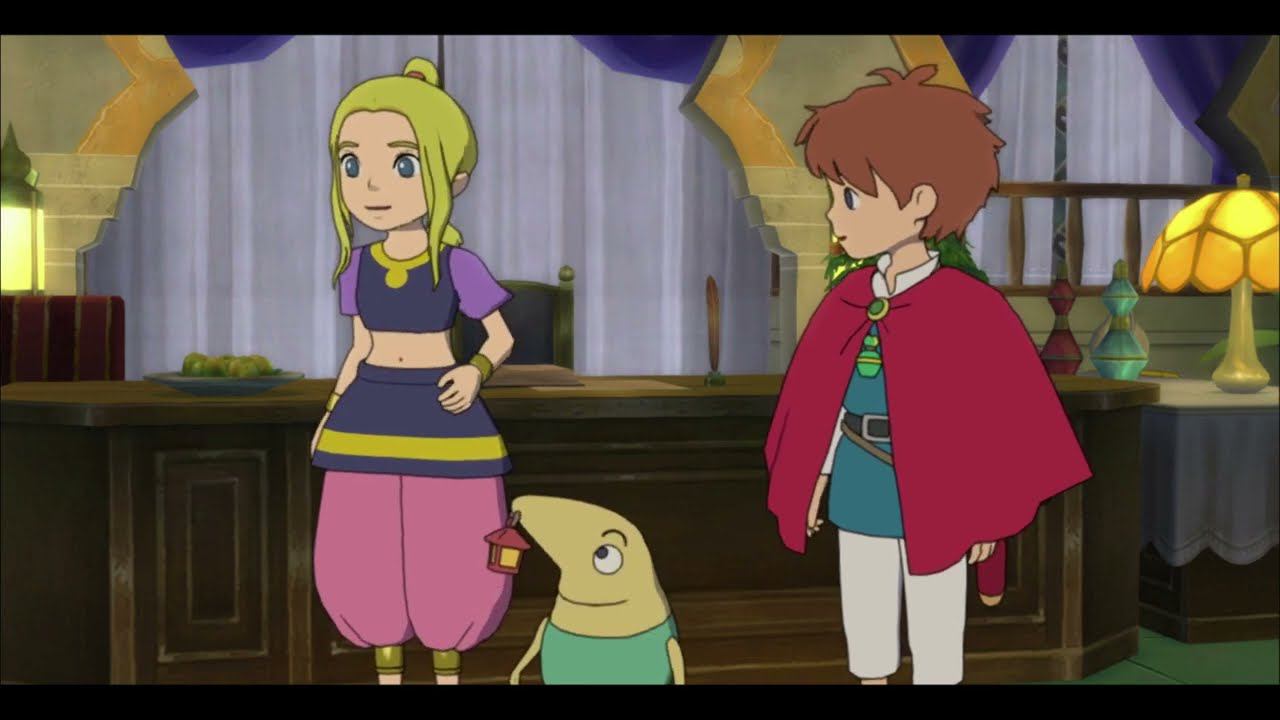 Ni no Kuni Wrath of the White Witch Remastered  серия 9 ПРОПУСК В ПОИСКИ КОРОБЛЯ ТАЙНЫЙ РЕЦЕПТ СВЕЙН