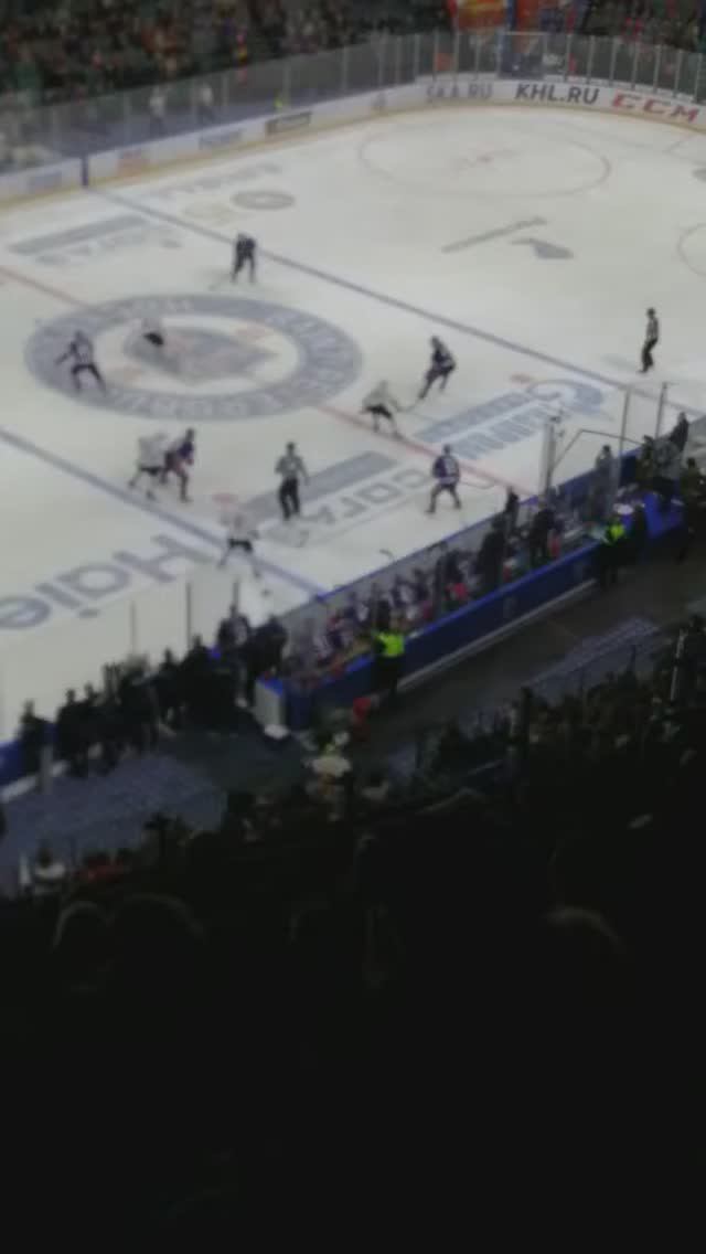 Хоккей. СКА. Матч. Санкт-Петербург. Горячие моменты. Игра с Белорусской командой