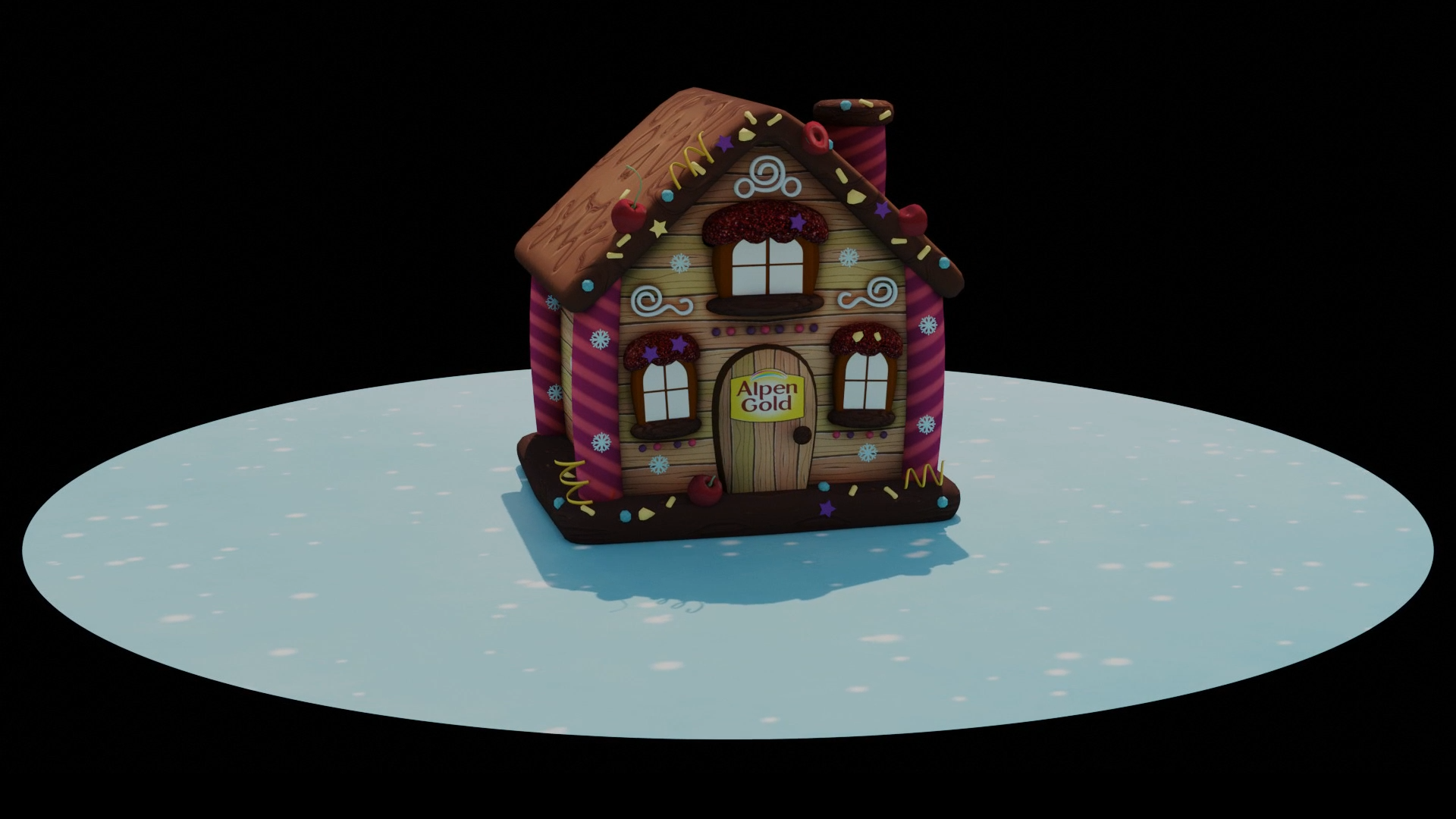 Конфетная история для Alpen Gold