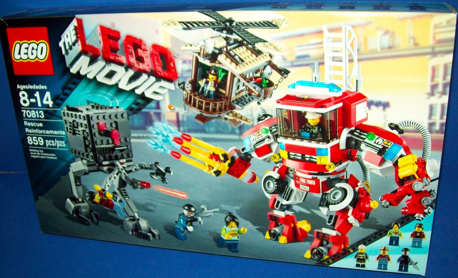 Lego Movie 70813 Спасательные подкрепления - Lego Speed build
