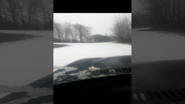 навалило снега за 2 часа