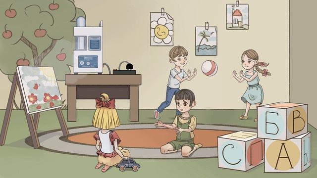 Мобильная соляная пещера в детском саду и школе