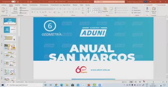 San Marcos Anual 2021 | Semana 06 Geometría