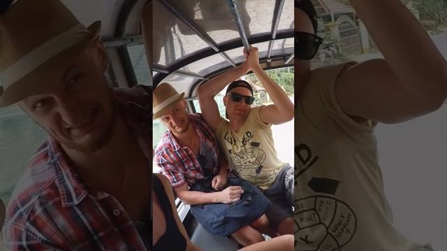 ОБЗОР на пляж Маенам Самуи | ДТП в Таиланде наша АВАРИЯ | Экскурсия на квадроциклах Самуи #shorts