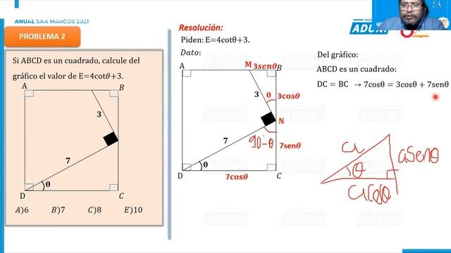 San Marcos Anual 2021 | Semana 16 Trigonometría Sesión 02