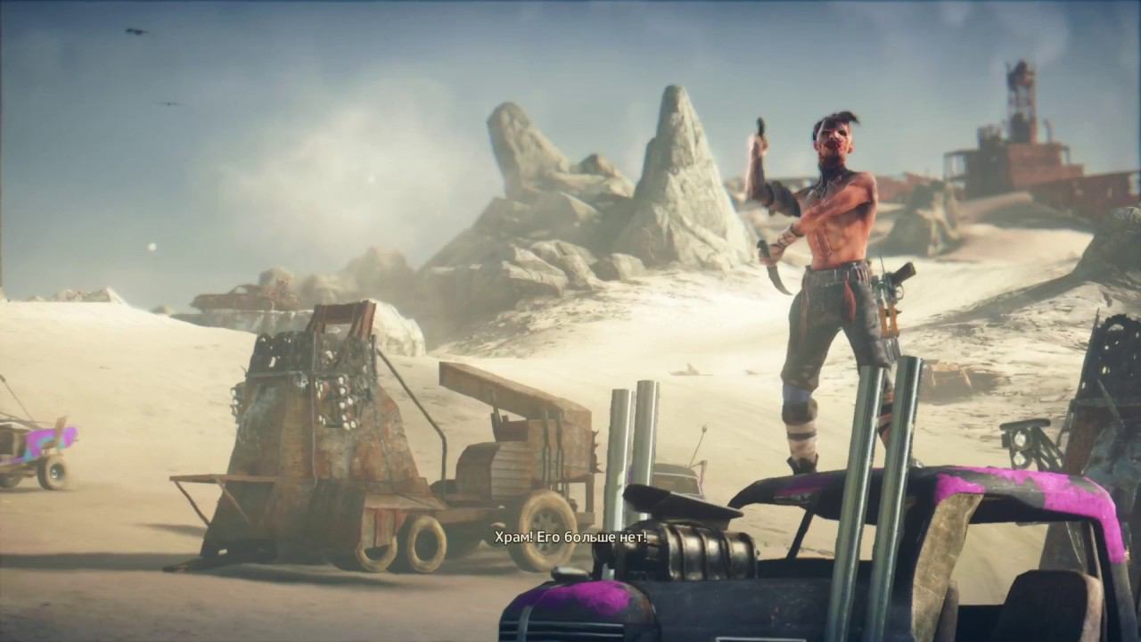 Mad Max на PS4 Pro. Часть 4 в которой Макс учится таранить всех подряд и собирать лом