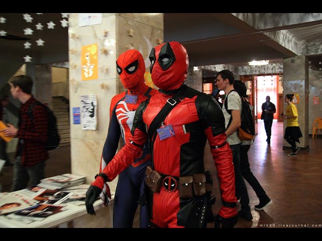 Награждение: Spider-Man,  Deadpool