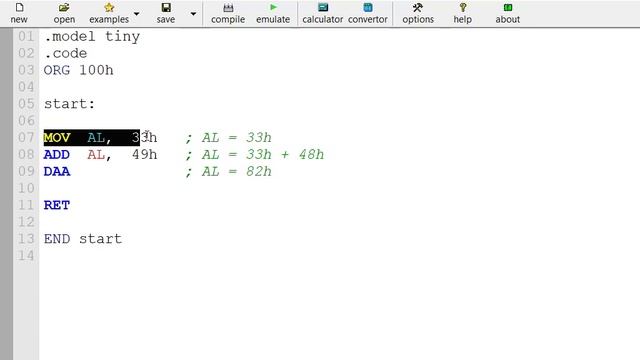 Инструкция DAA