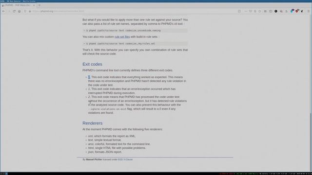 PHPMD, статический анализ php mess detector (1080p)