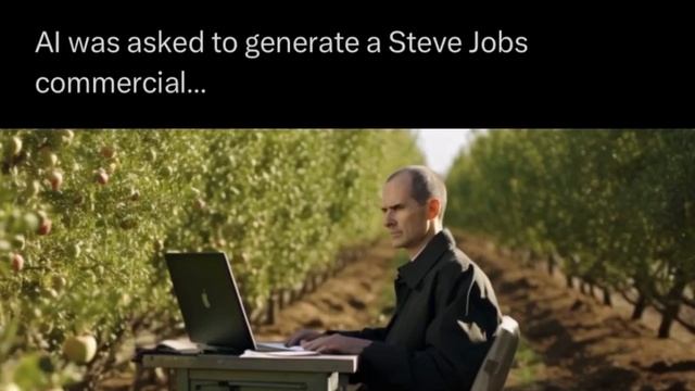 Реклама Apple с самим Стивом Джобсом