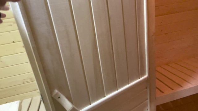 Квадро 4 метра вход сбоку топка в предбаннике