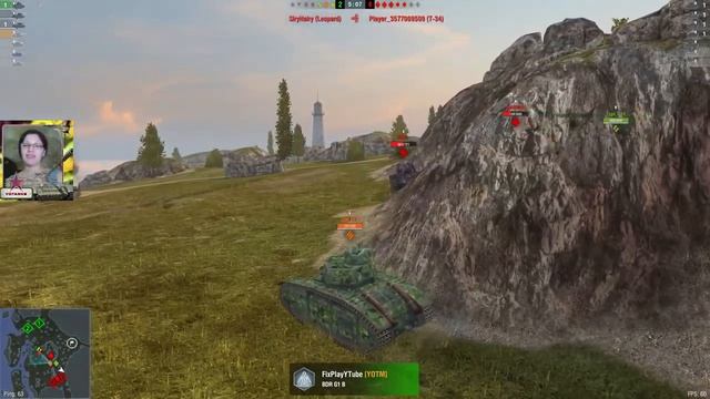 Я В ТАНКЕ, мне   Chi-Nu  Сезон 5  Серия 8   @World of Tanks Blitz
