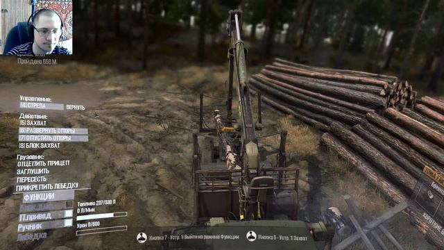 MudRunner#9 ПЕРВАЯ ЛЕСОПИЛКА