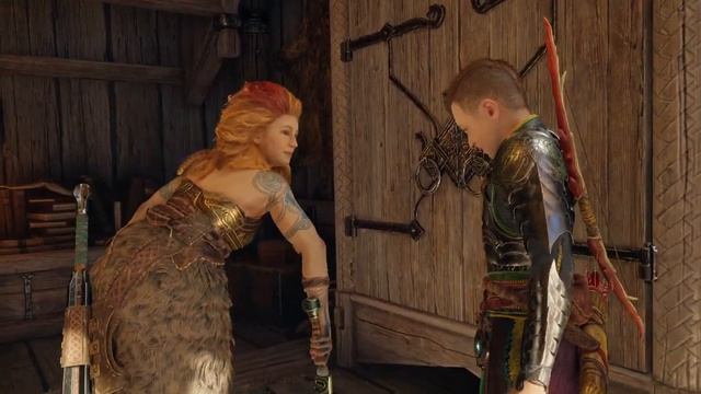 God of War Ragnarok прохождение без комментариев часть 18 ➤ God of War Рагнарёк Не служу_ а учусь