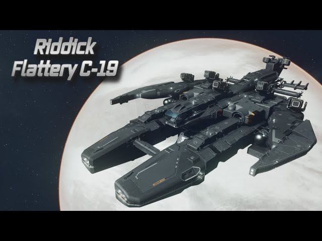 Starfield Ship Building : Flattery C-19 ( Riddick ) ( No Mods )