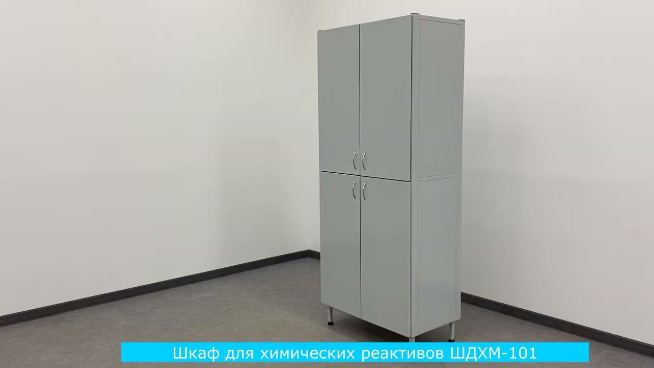 Шкаф для химических реактивов ШДХМ-101 (металлический)