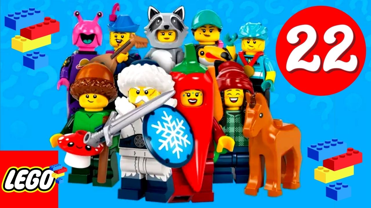 LEGO Minifigures 71032 Серия 22 Распаковка минифигурок лего Часть 1