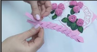 DIY ? Розы из фоамирана за 2 минуты ? Rose in 2 minutes