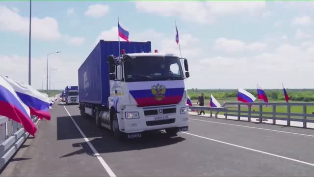 Открытие автомобильного моста через Амур между Благовещенском и китайским Хэйхэ