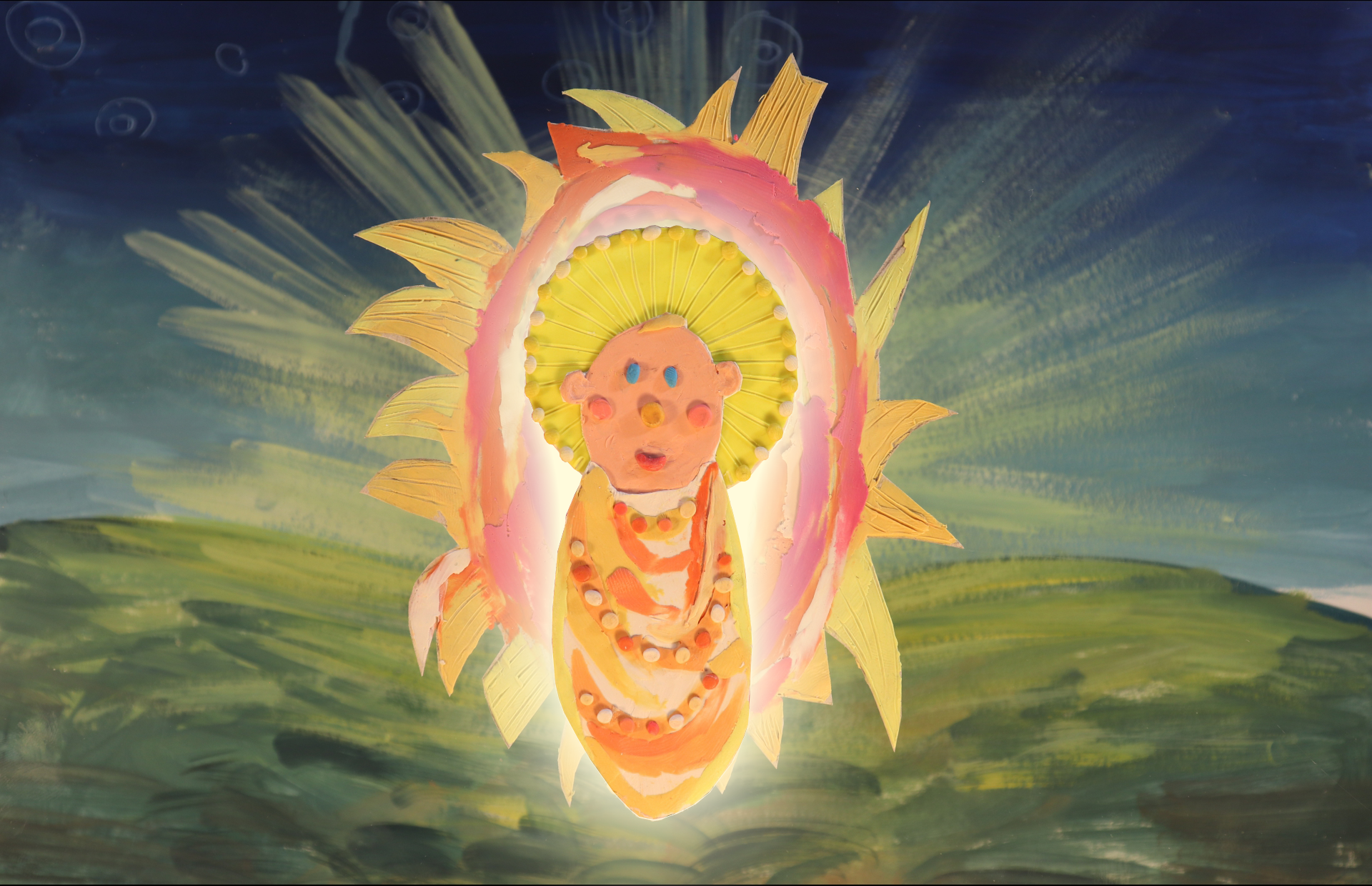 РОЖДЕСТВО В АБИССИНИИ, анимационный фильм (автор - София ЛЯШЕНКО, 9 лет)