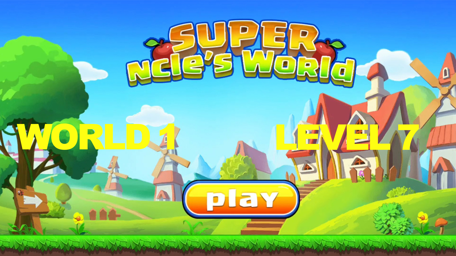 Super ncle's World 1. levei 7.
