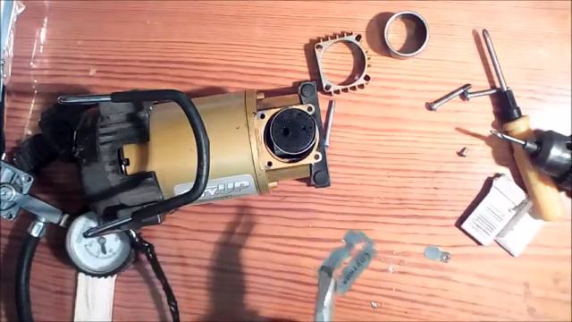 Ремонт клапана компрессора. Автомобильный электронасос