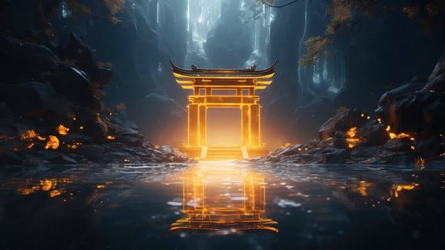 2 часа ночи Японская дзен-музыка — неземная расслабляющая флейта для снятия стресса (1080P_HD)