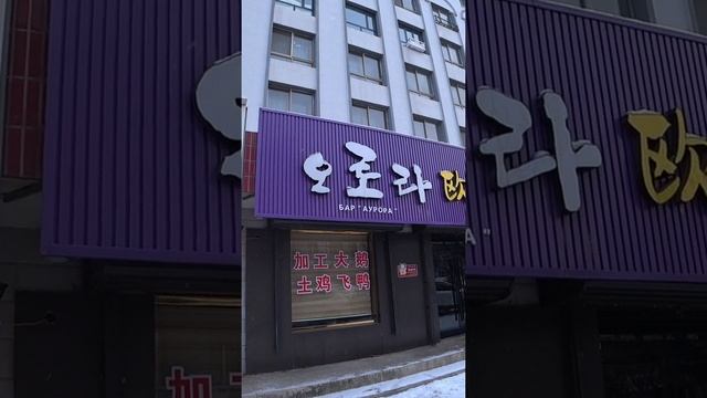 Китайские вывески Хуньчунь Бар Аурора