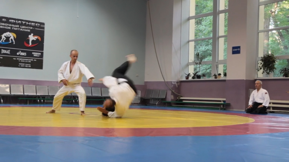 2013 Ростов на Дону, фрагмент аттестации на 1-й дан.