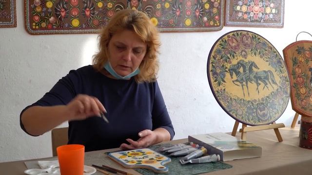 Григорук С.Н., Мастер-класс по Городецкой росписи