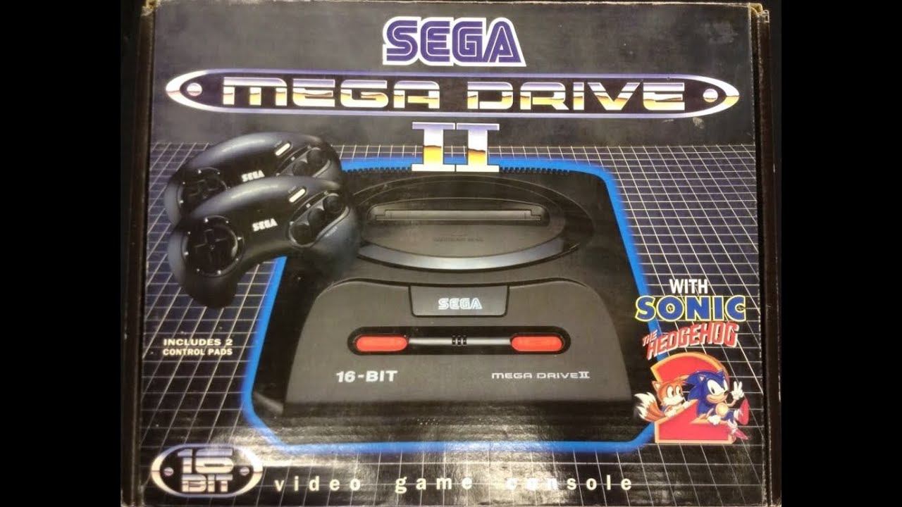 Ленивый анбоксинг-оригинальная SEGA MEGA DRIVE 2