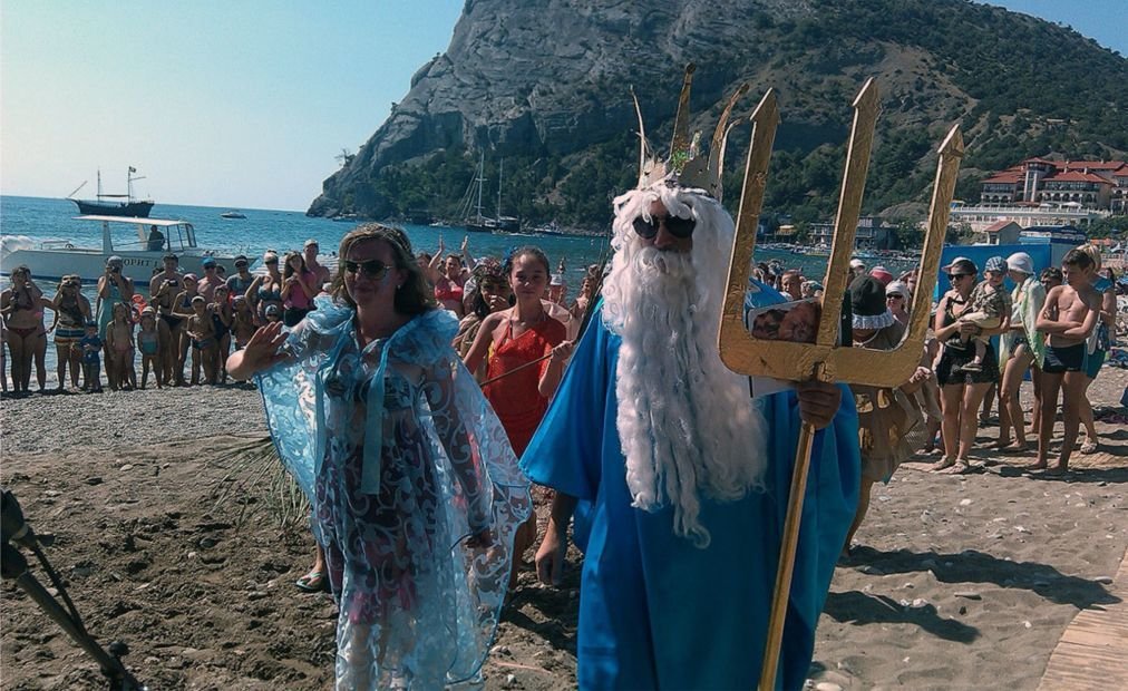 GrekovTV - #День #Нептуна на #круизном #лайнере #Князь #Владимир ( #море #сочи #крым #лето )