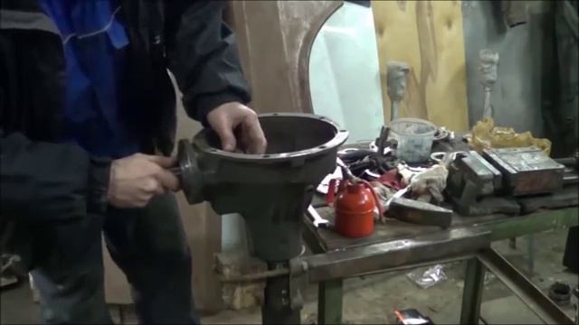 Уаз за 30 тысяч,серия 33,ремонт моста часть 3.mp4