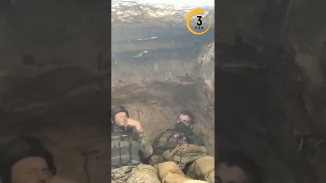 Украинская армия в окопах